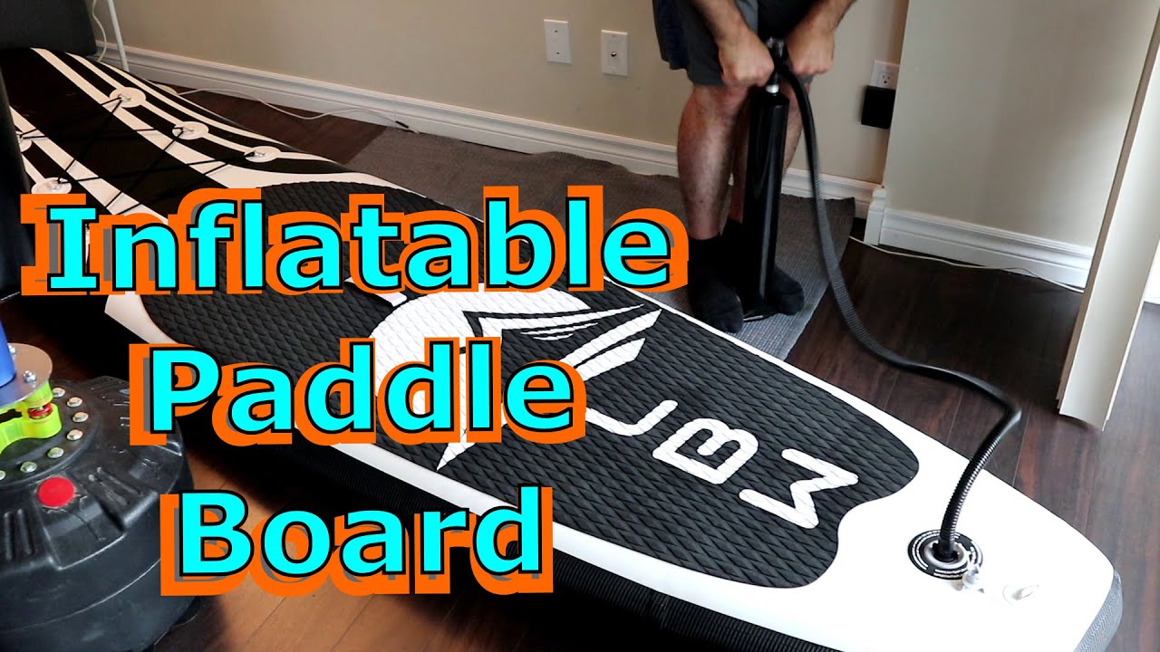 Inflatable Paddle Board, how to assemble & inflate it - YouTube