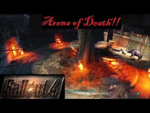Fallout 4: Arena of Death in Sanctuary Hills! - YouTube