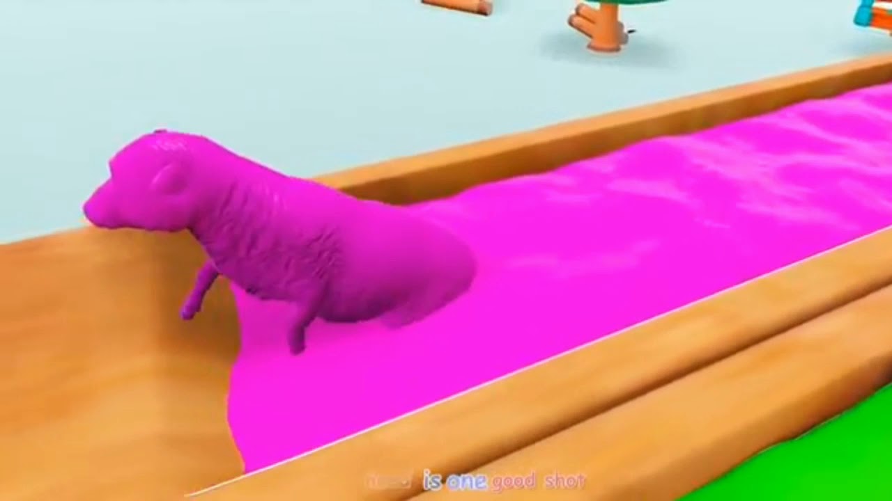 Learn colors with animals | cartoon for kids - YouTube