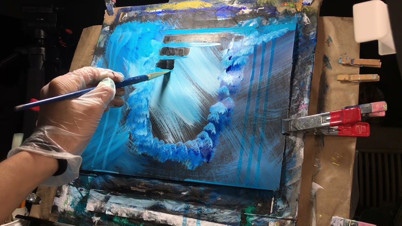 Acrylic painting for beginners step by step follow along Joni Young Art ...