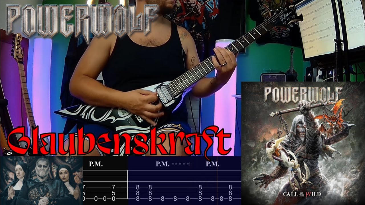 Powerwolf - Glaubenskraft |Guitar Cover| |Tab| - YouTube