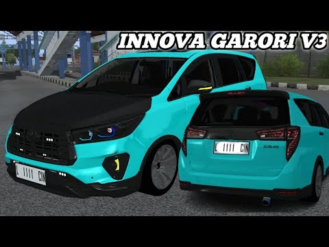 MOD INNOVA GARORI V3!!!MOBIL PRIBADI SUPER KEREN KENALPON RACING 💨💨 ...