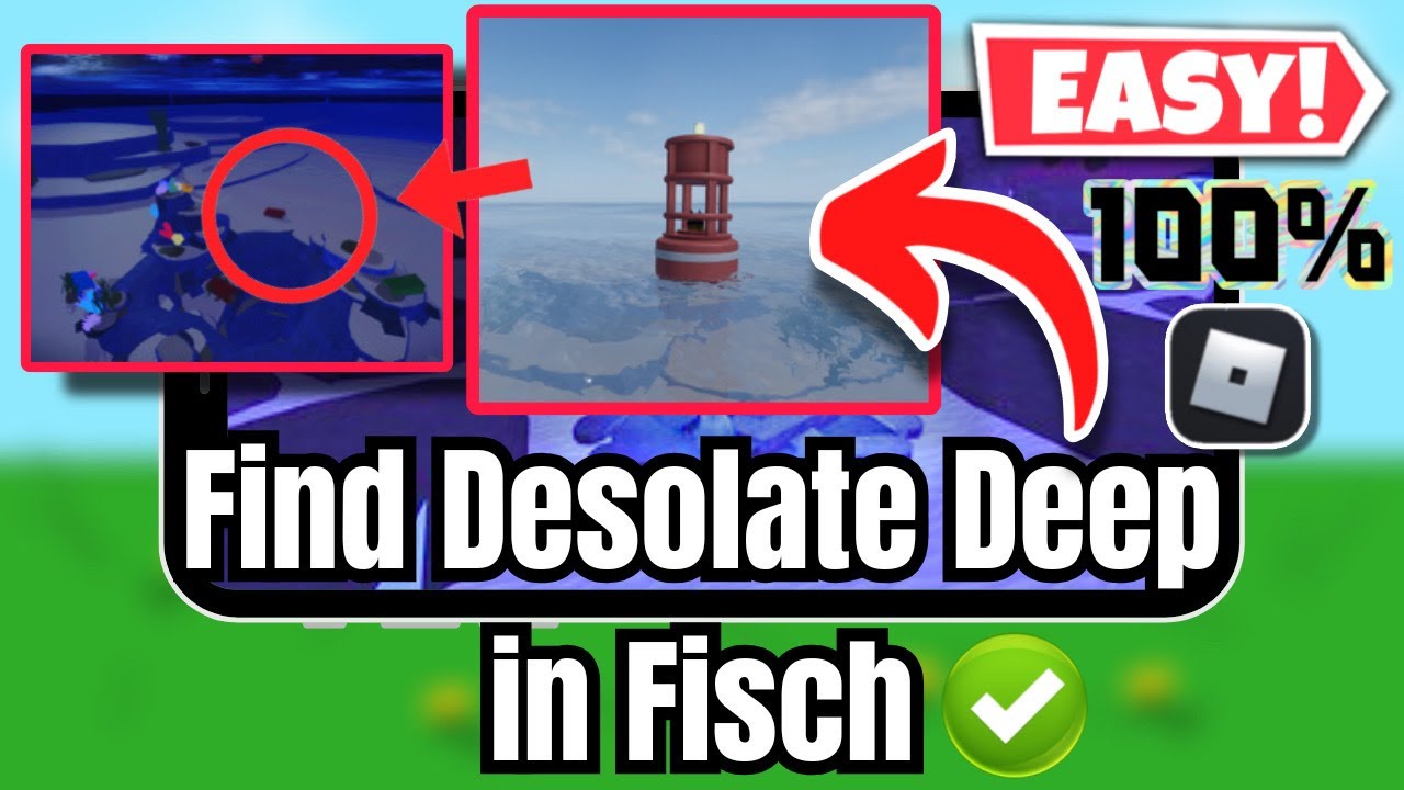 How to Find Desolate Deep in Fisch Game Roblox (Easy) (Desolate Deep in ...
