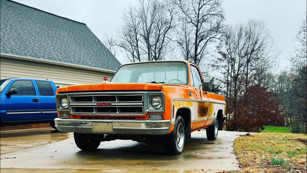 76 GMC Impact Squarebody - YouTube