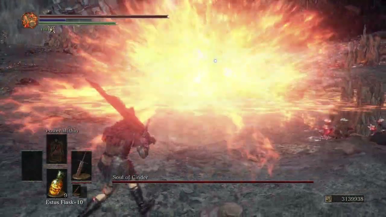 Soul of Cinder - DS3 Final Boss ft. Gaels Greatsword - YouTube