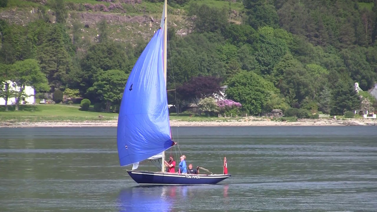 Piper One Design Keelboat Jubilee Sail Past, May 2016. - YouTube