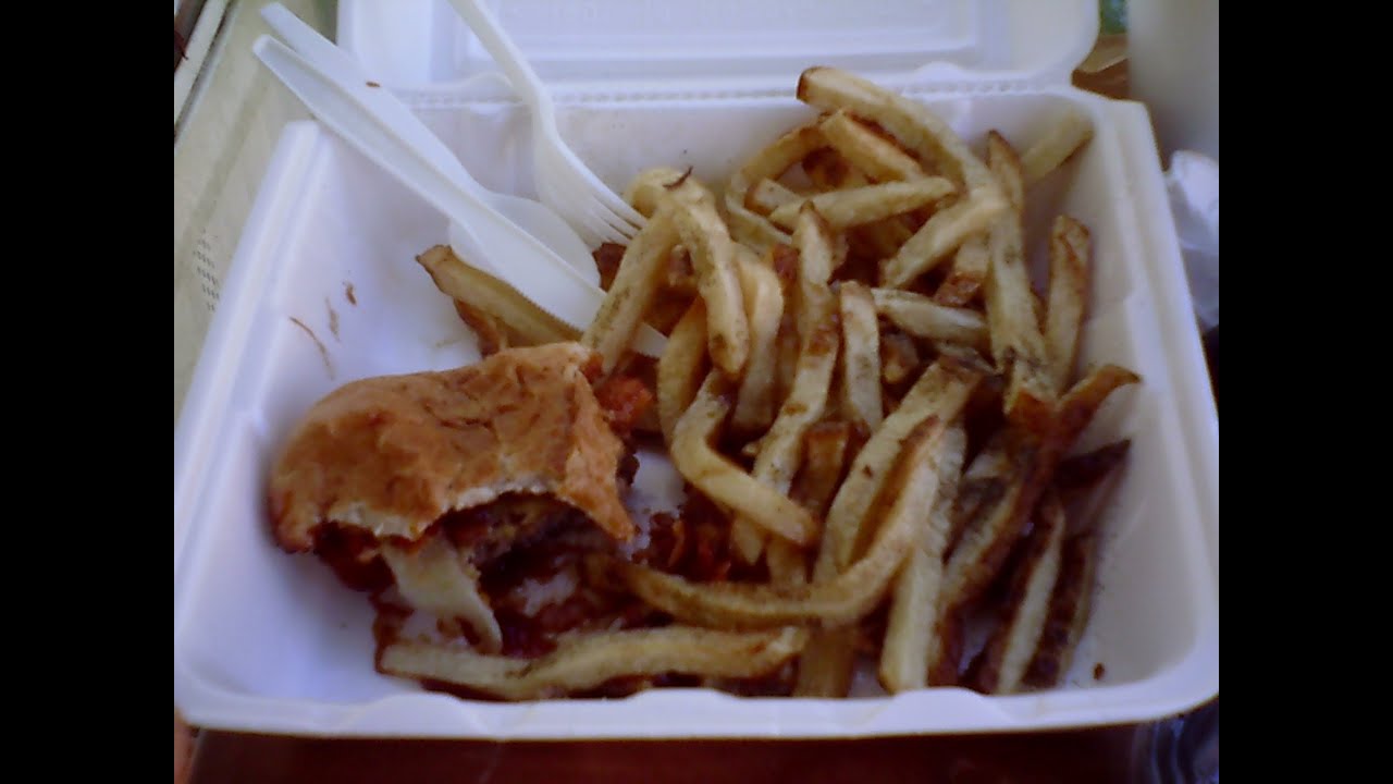 I review The Smokey Highway Burger w/Fries - YouTube
