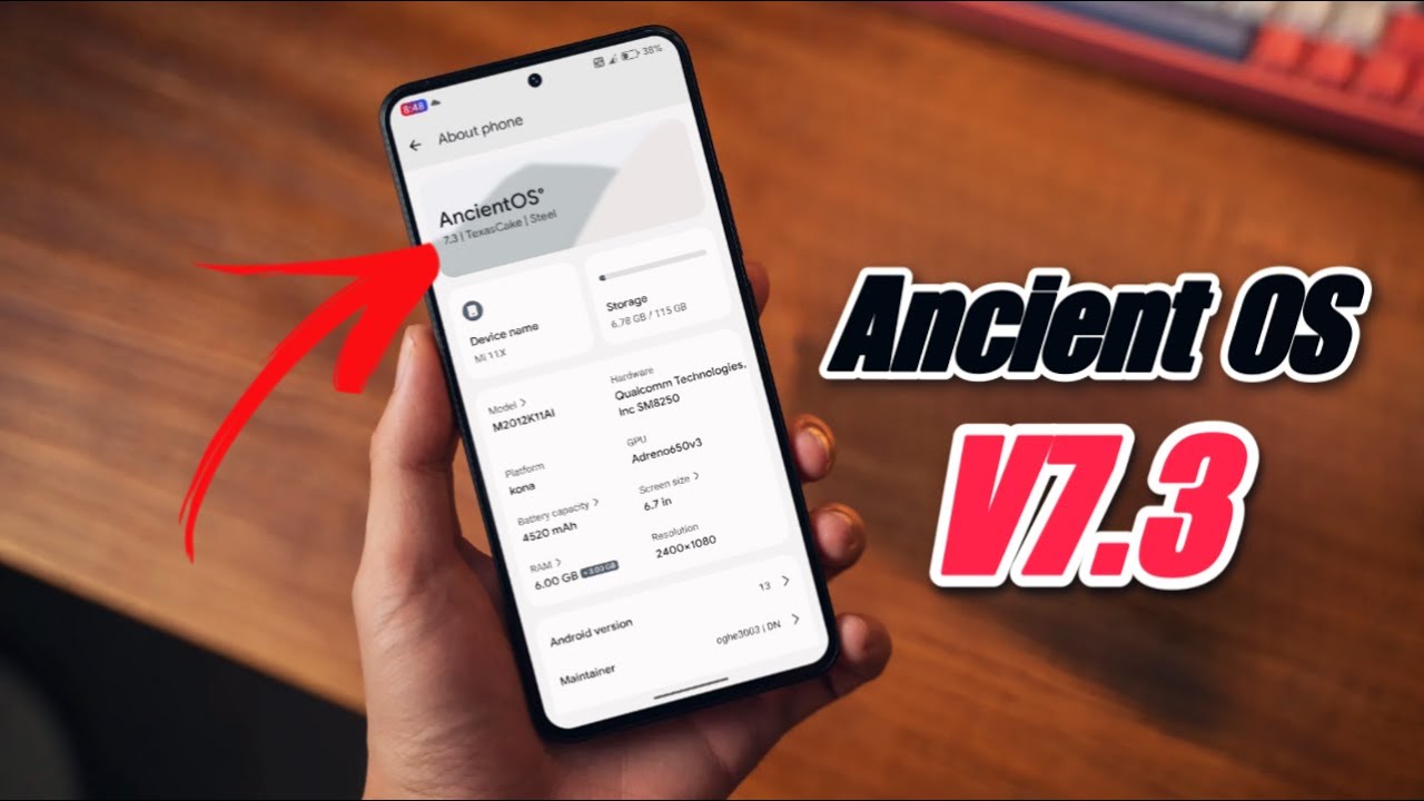 Finally AncientOS V7.3 is here - Insane level of Amazing Customizations ...