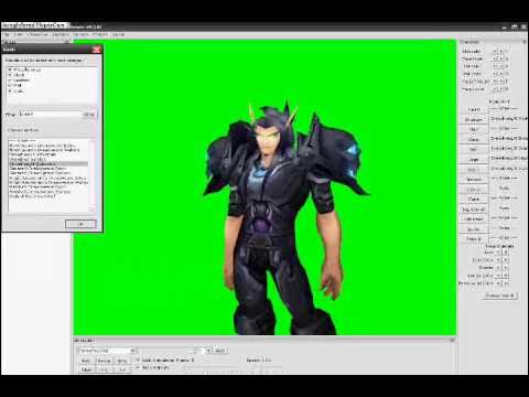 How to use wow model viewer - YouTube