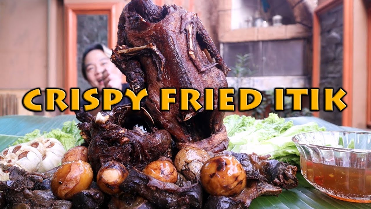 CRISPY FRIED ITIK WITH LAMAN-LOOB | ALAGANG AKAY - YouTube