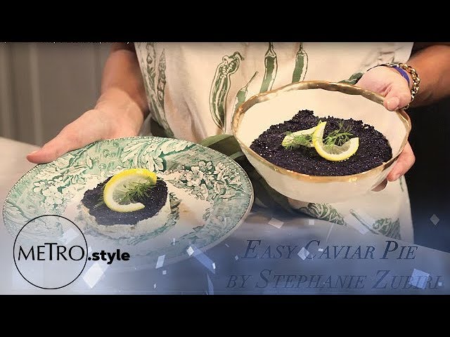 Easy Caviar Pie Recipe | Deporecipe.co