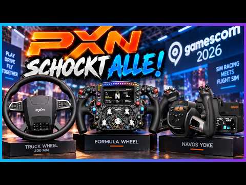 Sim-Racing & Flight-Sim Revolution: Was PXN auf der Gamescom 2026 zeigt