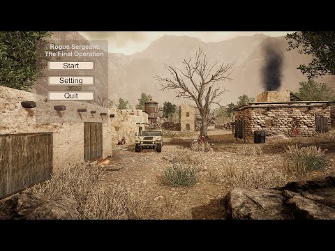 Rogue Sergeant: The Final Operation | Gameplay Silenciosa | Jogo Completo