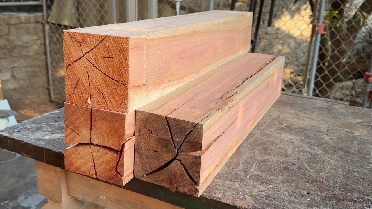 Turn Imperfection Into Perfection. Build A Table From Pieces Of Rotten ...