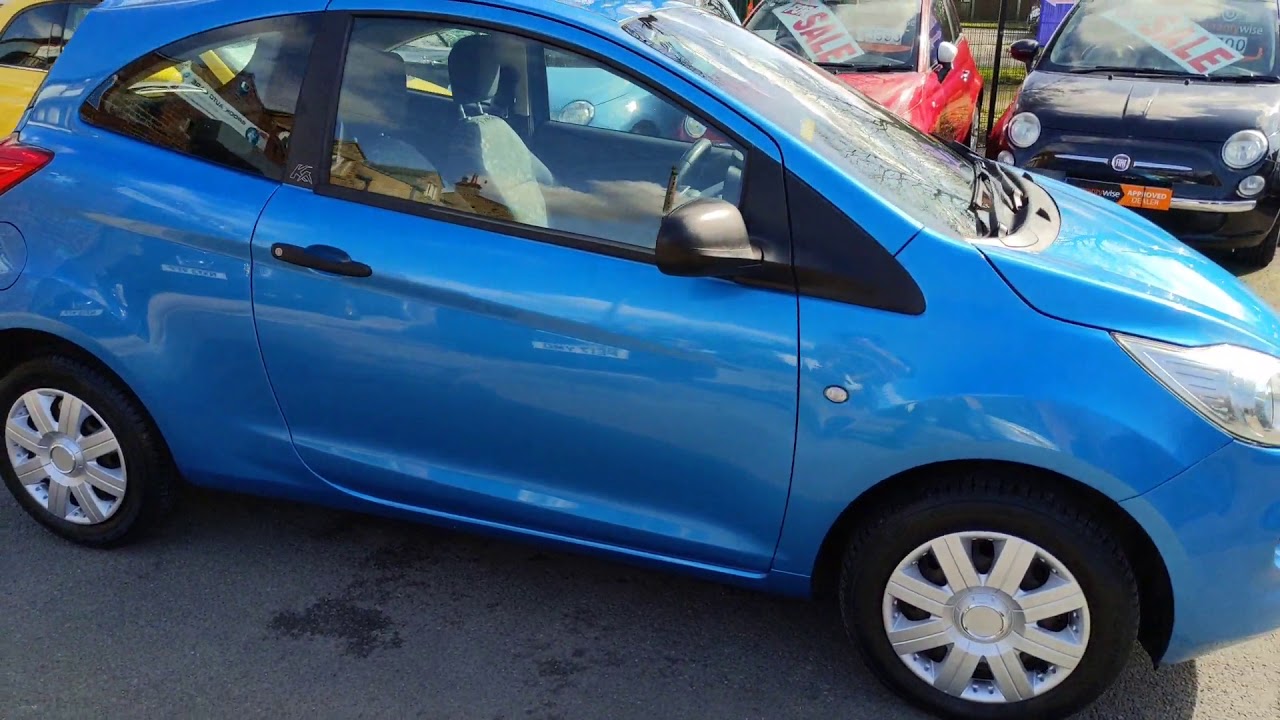 Ford Ka blue - YouTube