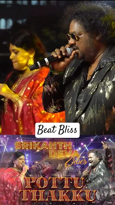 Srikanth Deva & Srinisha - Pottu Thakku - YouTube