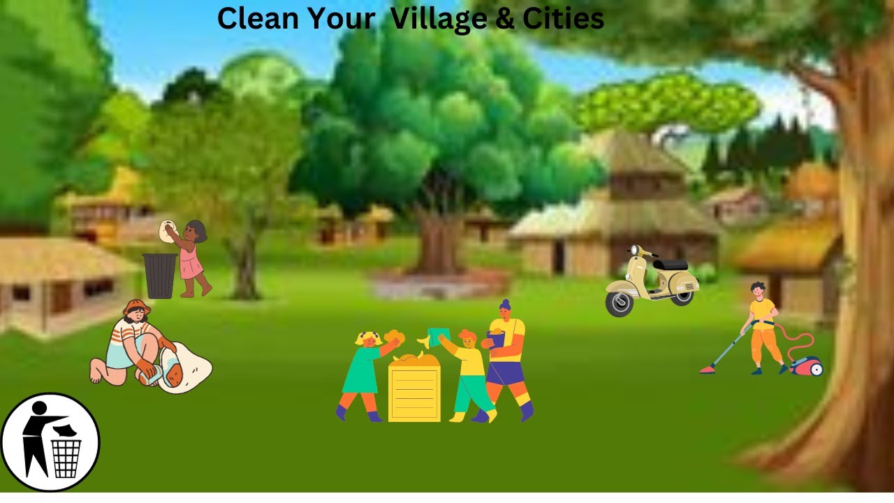 Animated Kids cartoon Channel.Clean your Village & Cities. - YouTube