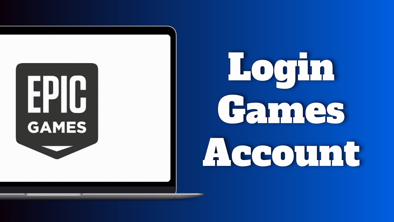 How to Login to Epic Games Account - YouTube