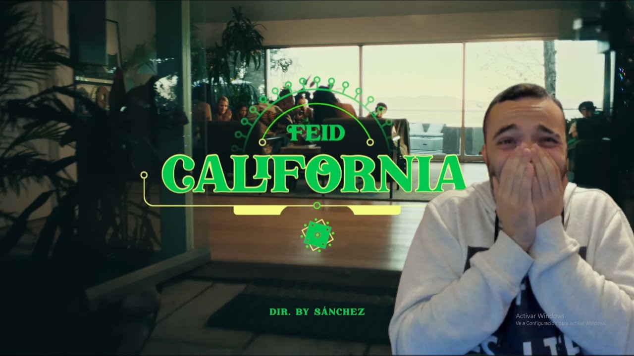 REACCIONANDO A FEID - CALIFORNIA 🤯🔥 - YouTube