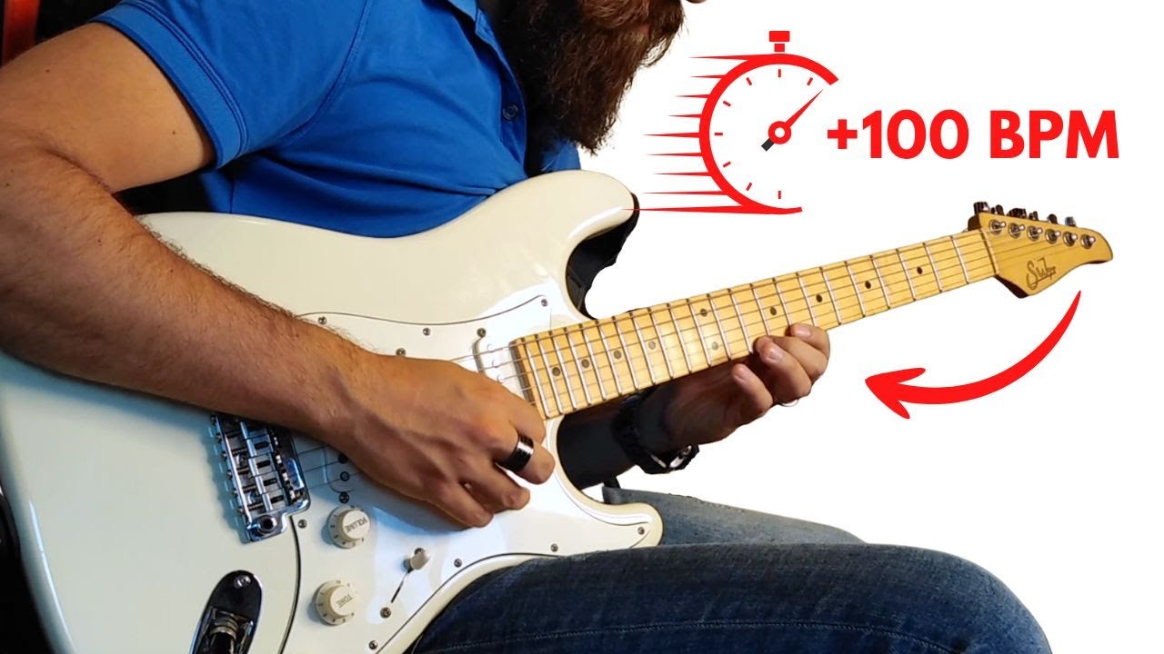 Daily Speed Picking Exercises For Intermediate And Advanced Guitarists - YouTube