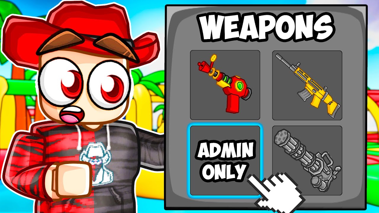 SECRET ADMIN WEAPONS In Roblox Rivals... - YouTube