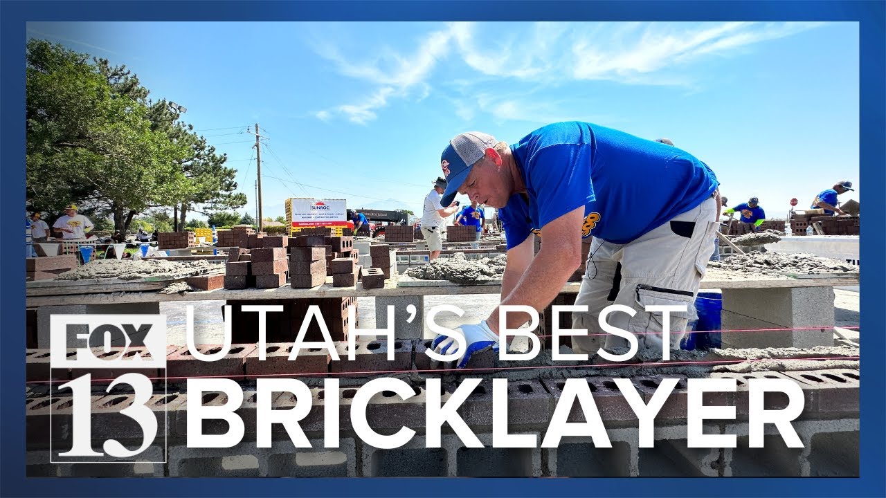 Utahns compete in the 'Super Bowl of Masonry' to be the best bricklayer ...