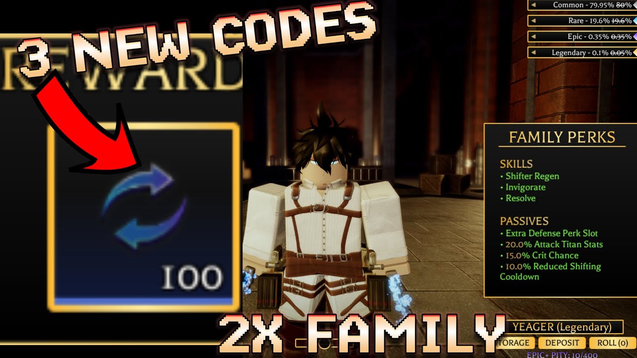 [3 NEW CODES]2X FAMILY PERK OUT RN?? HOW LUCKY CAN I GET?? - YouTube