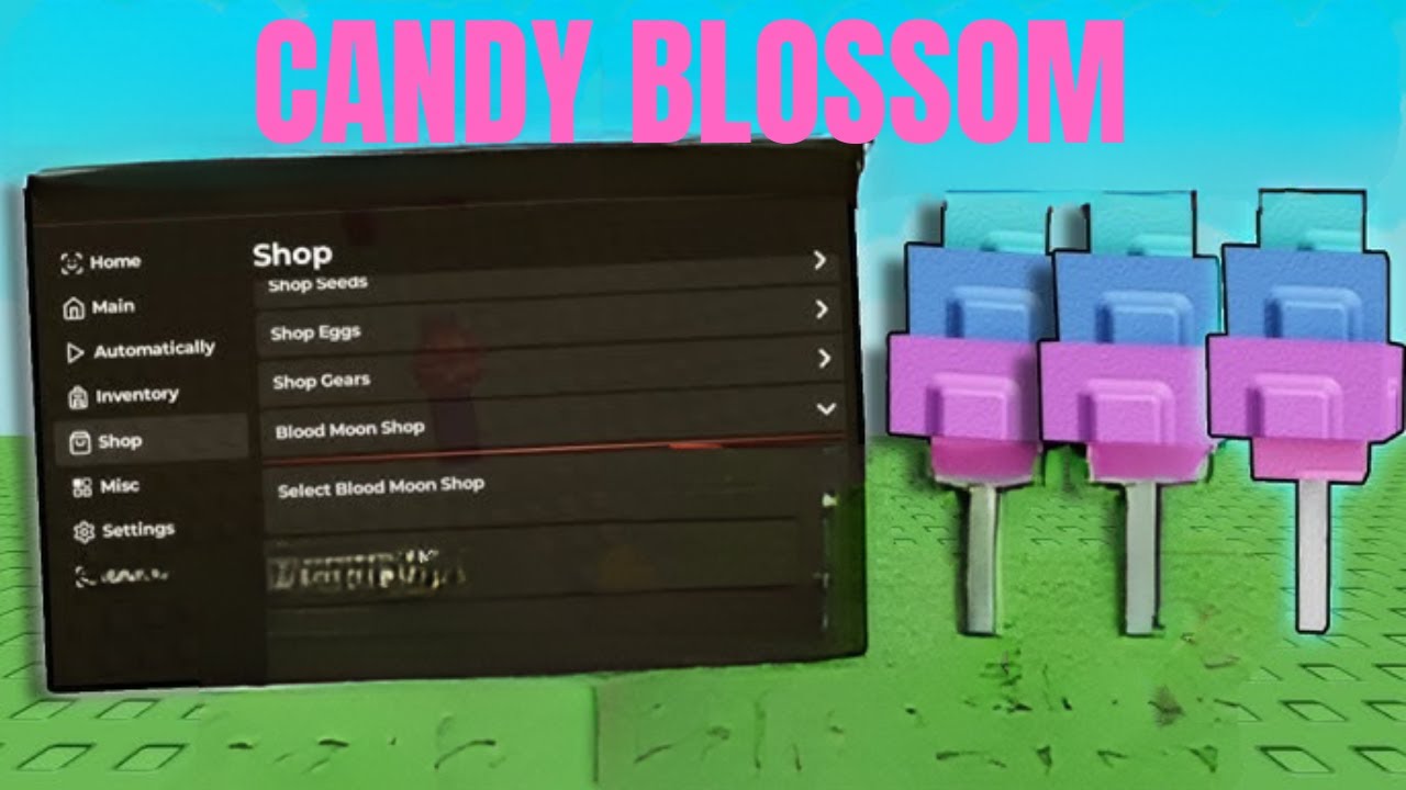 " How to Get CANDY BLOSSOM in Grow A Garden (2025) | No Key Script ...