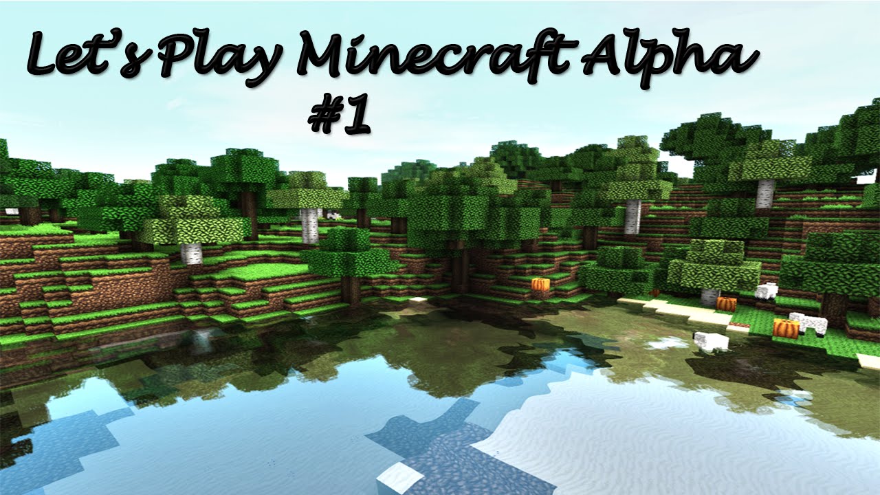Let's Play Minecraft Alpha ITA #1 - Herobrine! - YouTube