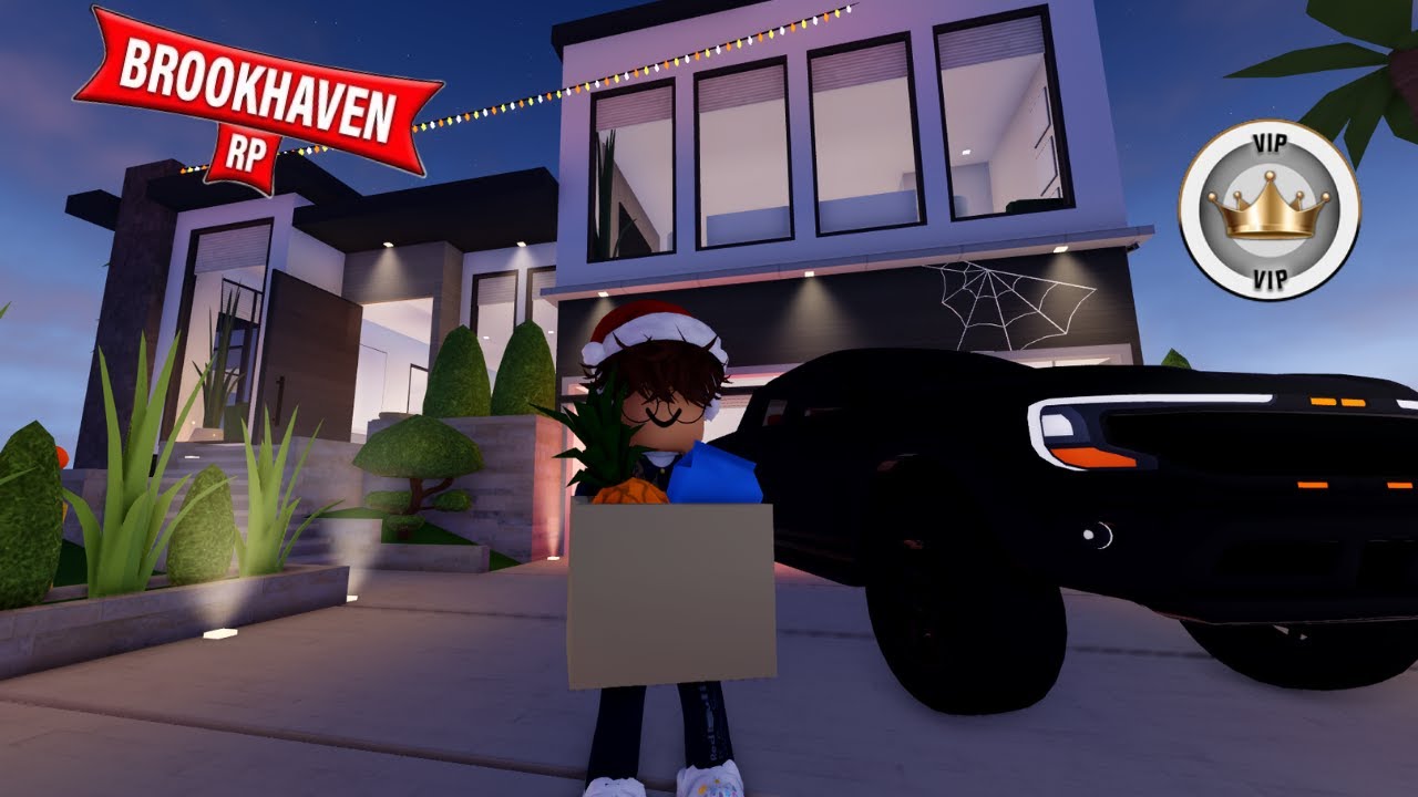 ASI ES MI TRABAJO EN BROOKHAVEN 🏡 VIP! - YouTube