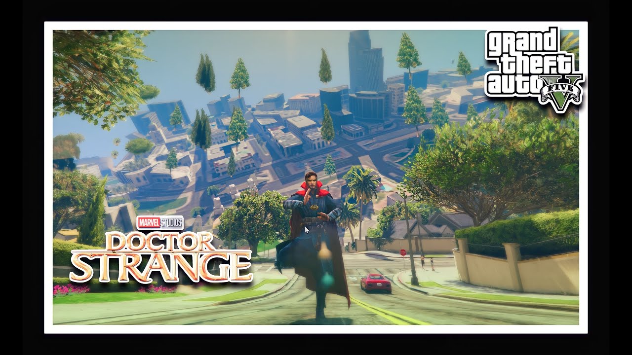 PUTAR BALIK KOTA LOS SANTOS BERSAMA DR. STRANGE | GTA V MOD INDONESIA ...
