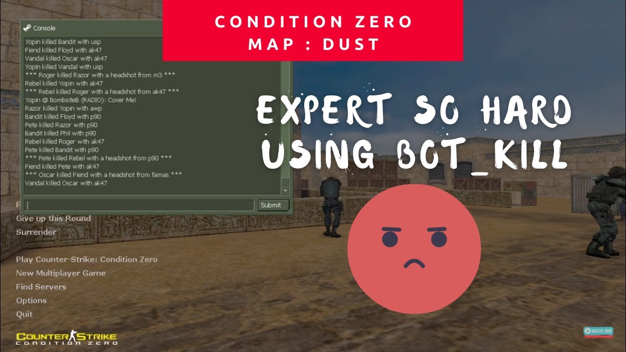 Counter Strike (CS) - Condition Zero | DUST | Expert - YouTube