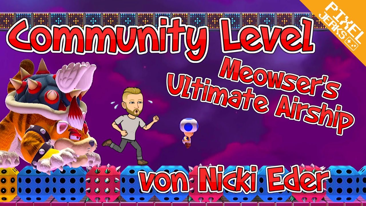 Mario Maker 2 - Community Level - "Meowser's Ultimate Airship" von ...