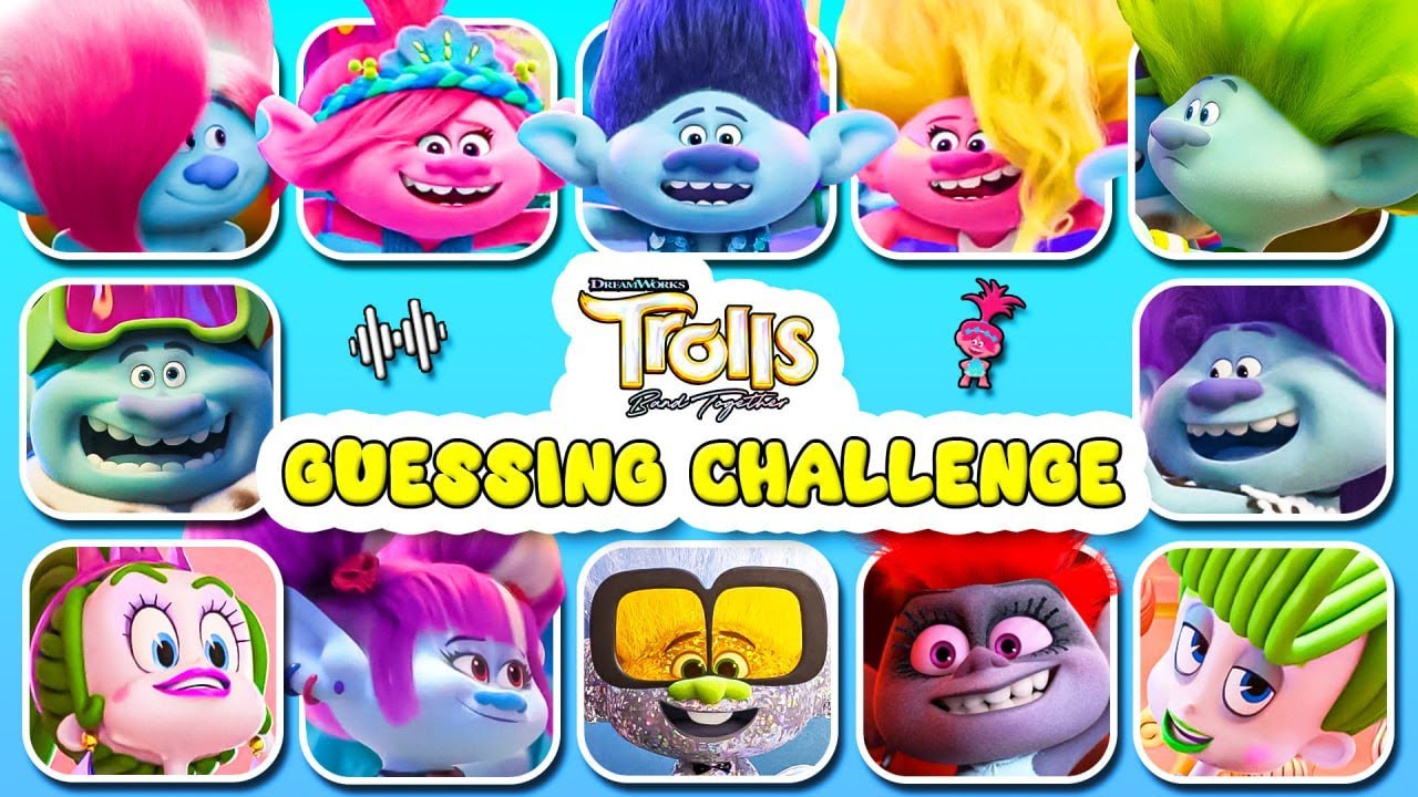 Guessing Challenge Trolls Movie Compilation | Trolls Funfair Surprise ...