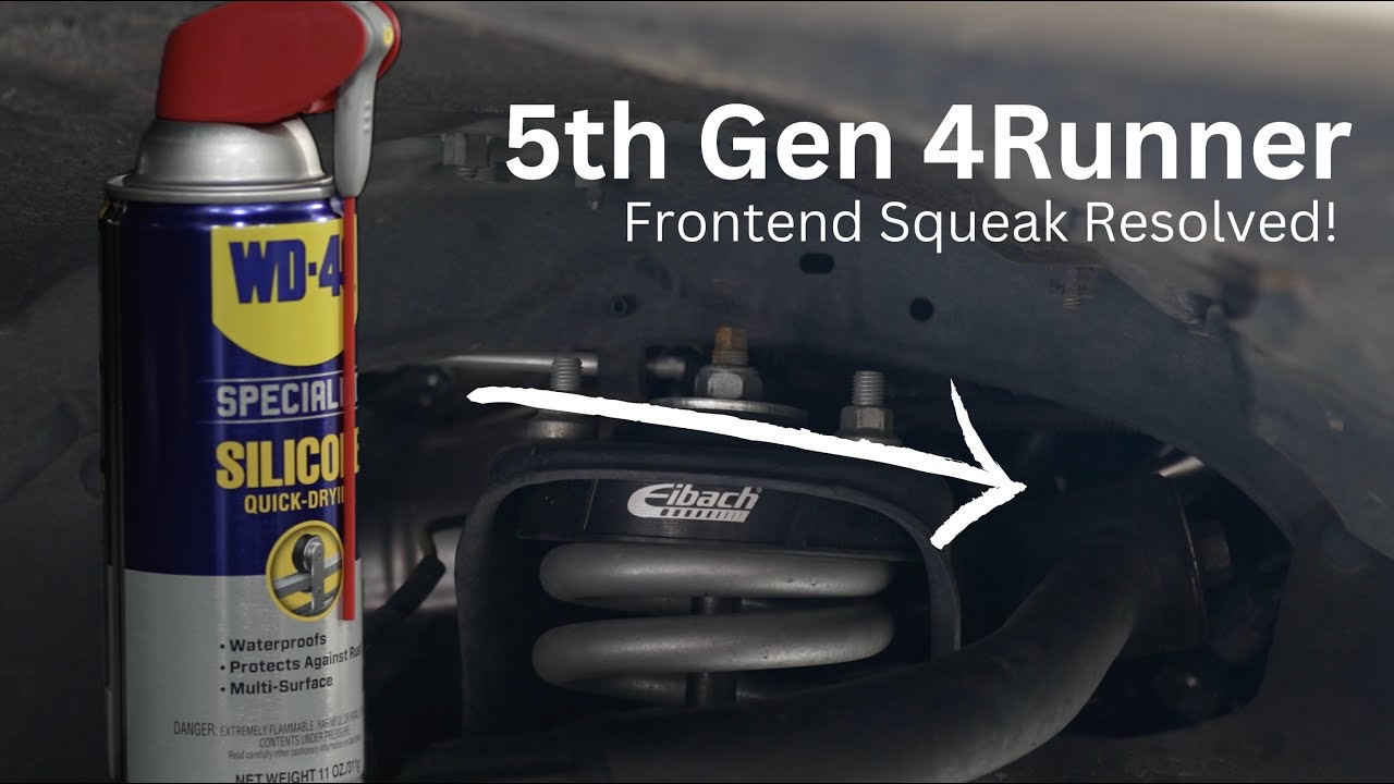 4runner 5th Gen Frontend Suspension Squeak Issue | RESOLVED - Let me ...