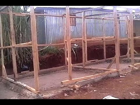 Iron sheet House Skeleton - YouTube