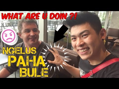 GILAA !! PEGANG dan NGELUS PAHA BULE dan ORANG GAK DIKENAL, WKWK LAND - PRANK INDONESIA