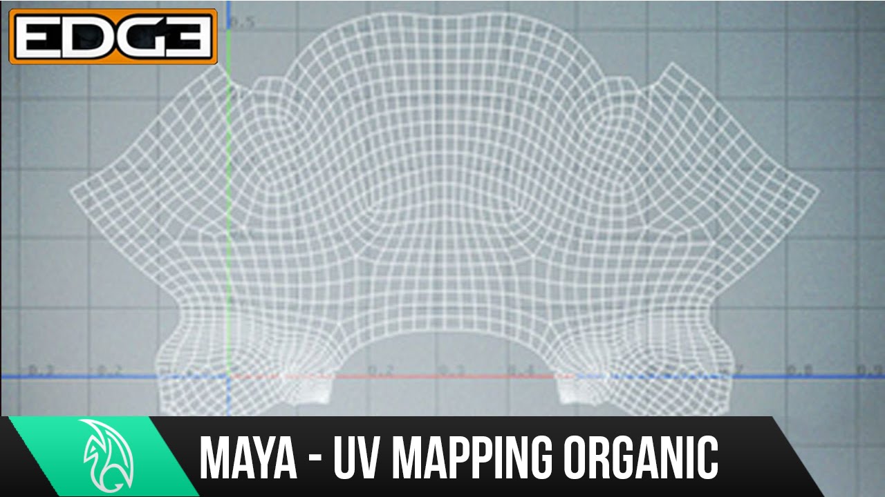Maya Tips & Tricks Tutorial - UV Mapping Organic Models trick - YouTube