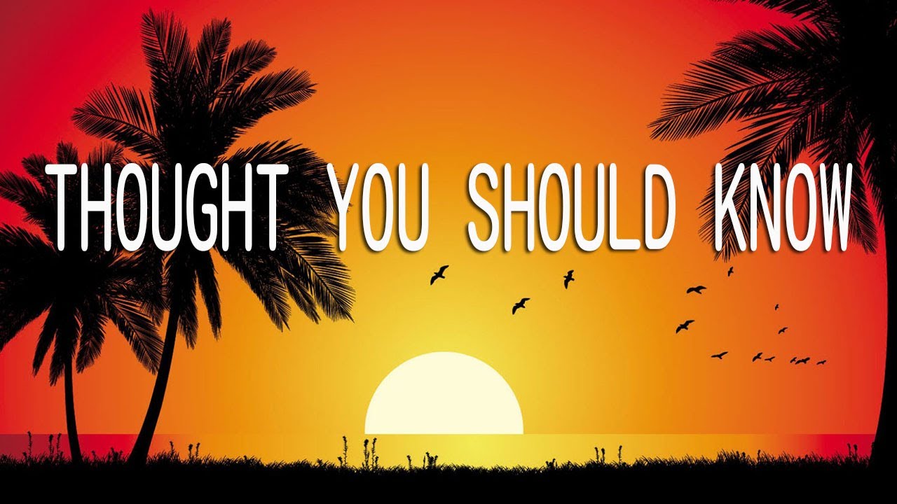 Morgan Wallen - Thought You Should Know (Lyrics) - YouTube