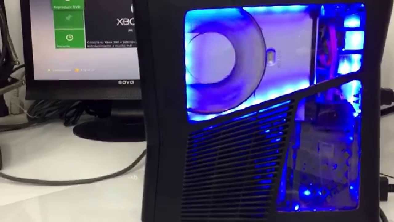 Xbox 360 Slim Modificaciones Led Azul Chip LT 3.0 Diseños ...