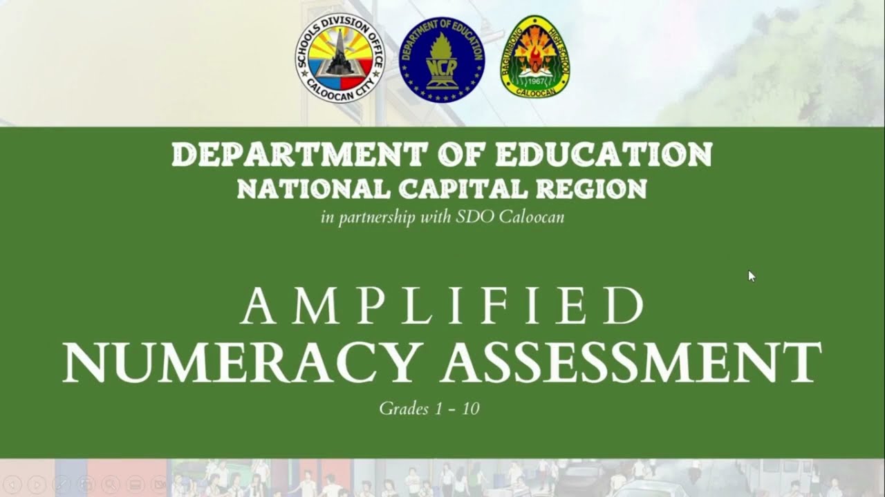 Amplified Numeracy Test (ANA) Tutorial - YouTube