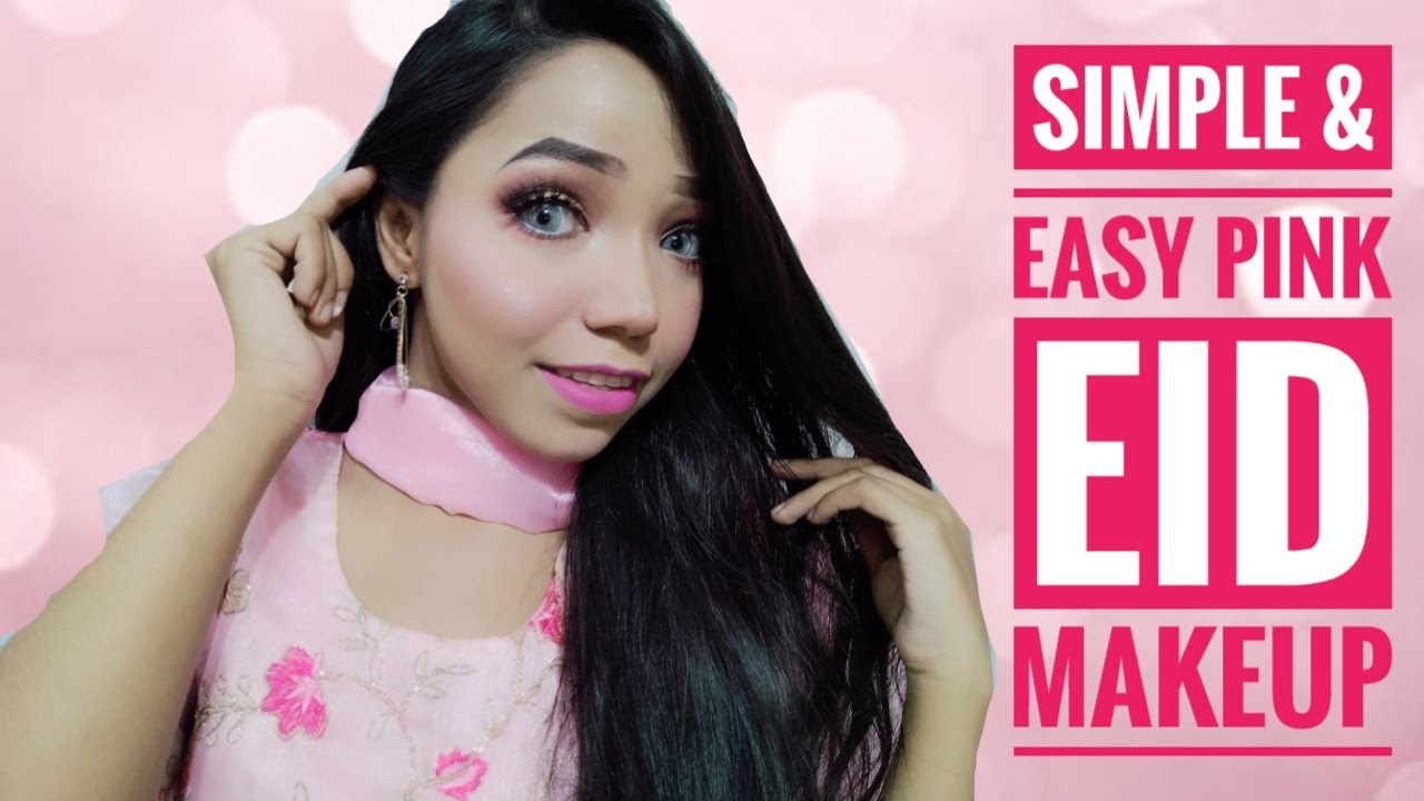 Simple & Easy Pink Eid Makeup in Bangla 2022 | Easy Teenager Makeup ...