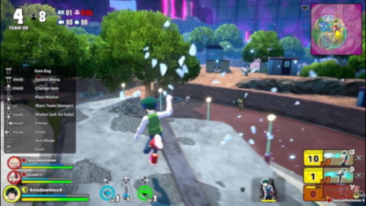 MHA Ultra Rumble Beta Gameplay - YouTube