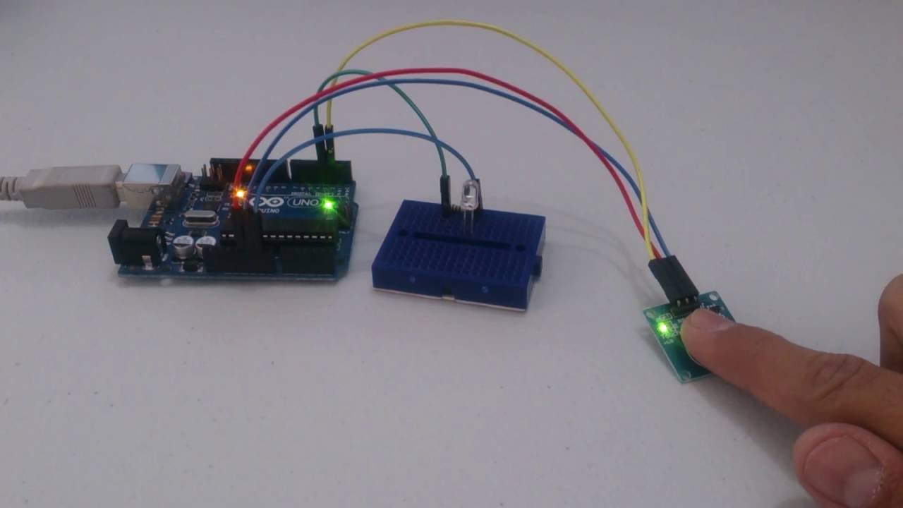 Video Sensor Capacitivo Touch TTP223B - YouTube