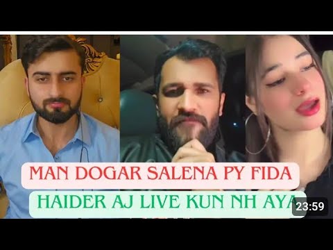 Maan dogar live flirting saleena Chaudhary| maan dogar live with rajab butt - YouTube