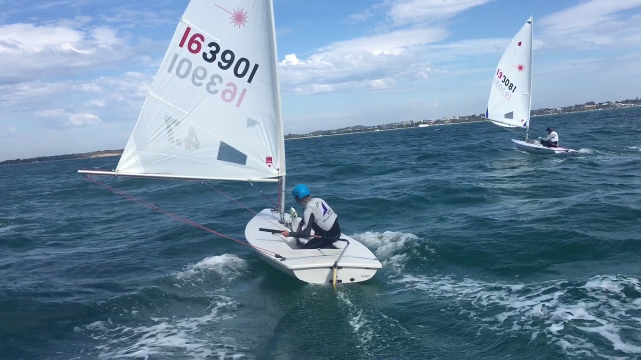 Laser Downwind - YouTube