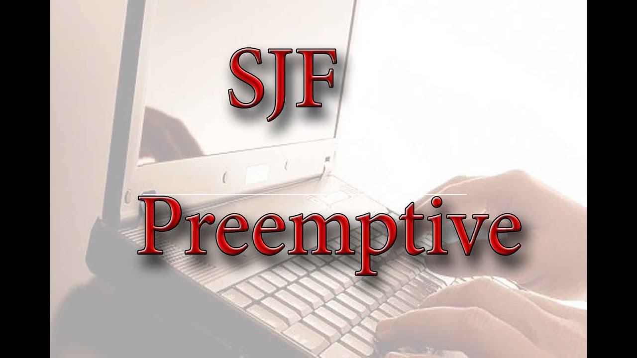 بالعراقي Preemptive SJF - YouTube