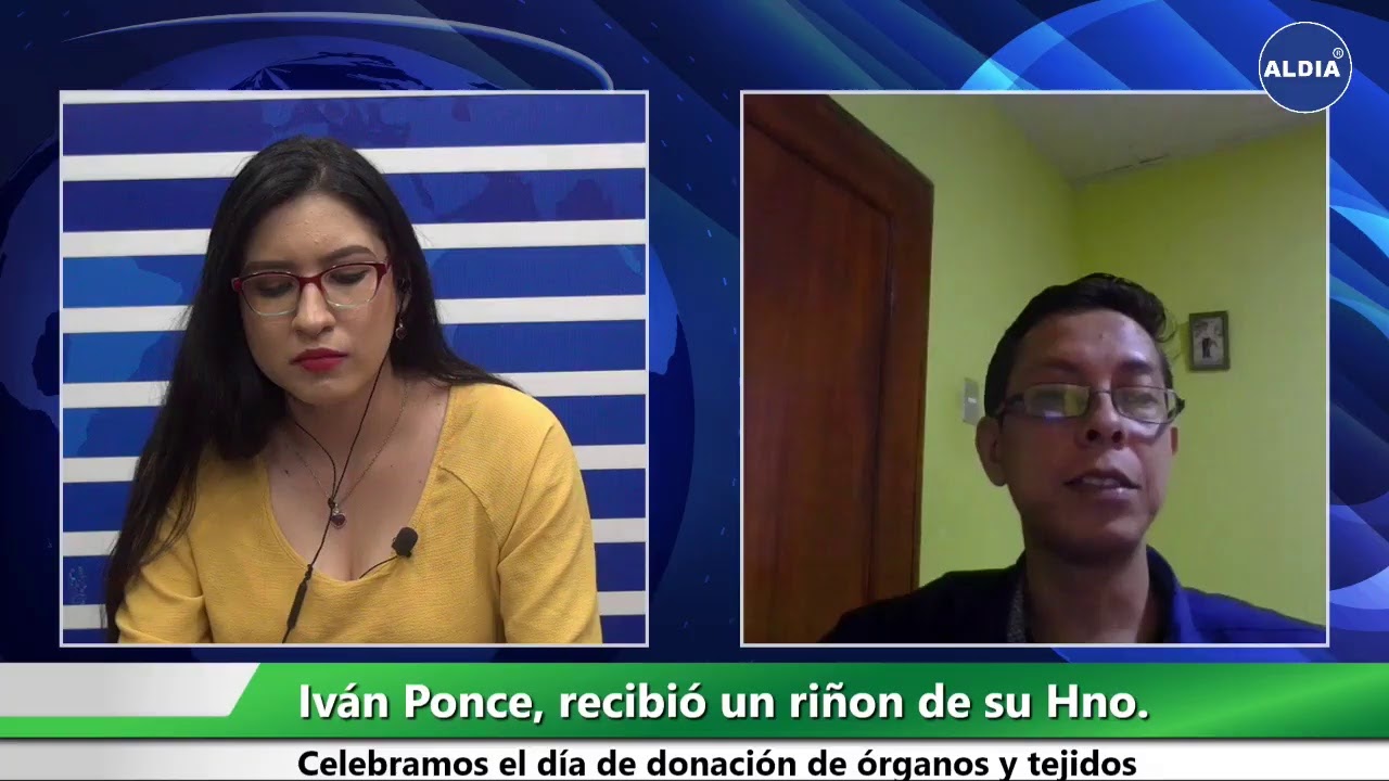 Iván Ponce, fue receptor de un riñón por parte de su hermano menor ...