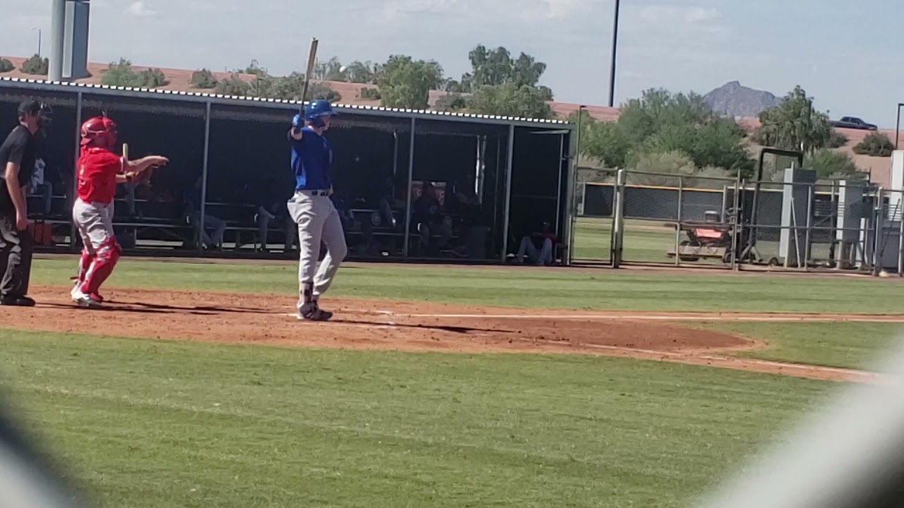 OF Owen Caissie - Cubs (2021 Instructional League) - YouTube
