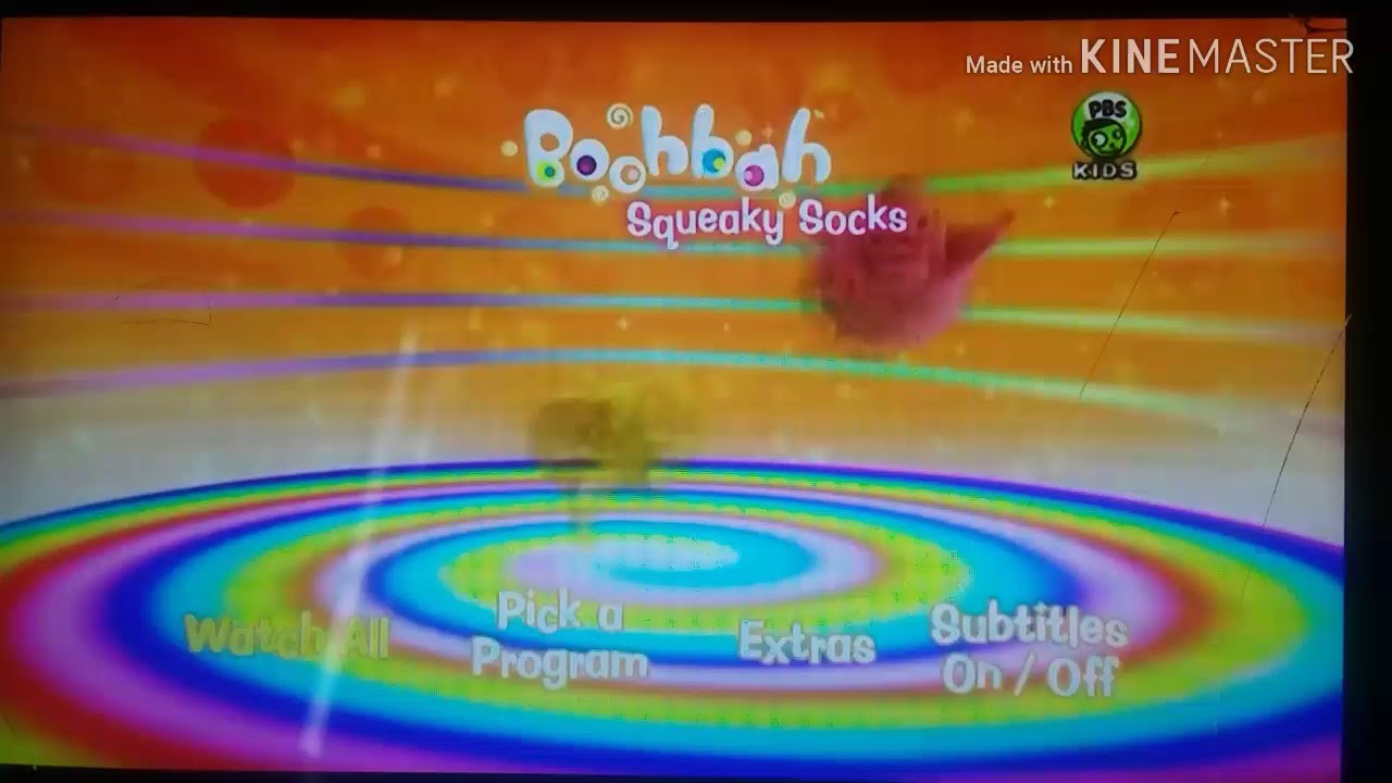 Boohbah Squeaky Socks (2004 American DVD Menu) - YouTube